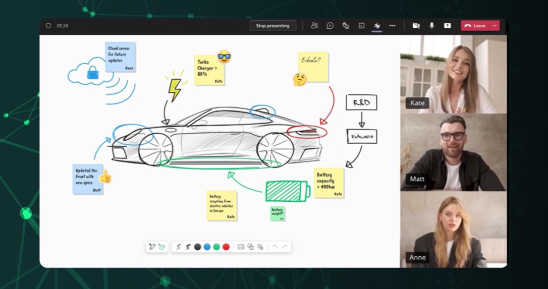 FlatFrog Board Seamless Collaboration Across the Entire Teams Platform